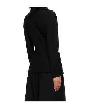 Junya Watanabe Long-sleeved Draped Jacket