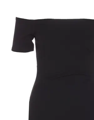 Solace London Nile Off-shoulder Long Dress