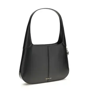 Michael Kors Small Alice Top-zip Leather Shoulder Bag - Black