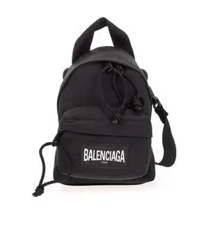 Balenciaga Oversized Mini Backpack - Black