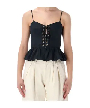 Isabel Marant Étoile Camisole Top With Front Tie Detail