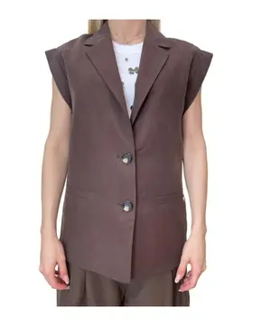 Liu Jo Single-breasted Waistcoat - Black