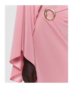JOSEPH Joya Dress Asymmetrical Maxi - Blush