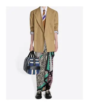 Dries Van Noten Striped Tie