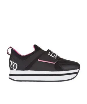 EA7 Logo Platform Sneakers