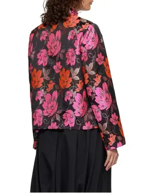 Comme Des Garçons Floral Jacquard Jacket