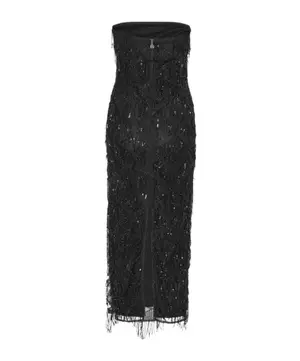 ROTATE BY BIRGER CHRISTENSEN Sequinned Midi Tube Dress
