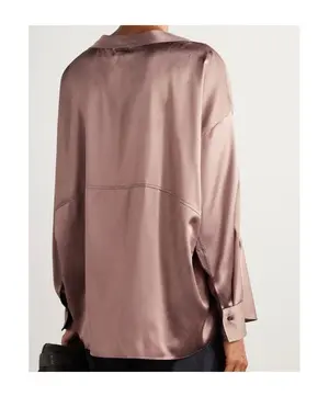 Brunello Cucinelli Long Sleeve V-neck Shirt - C4272