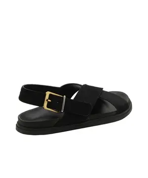 THE ROW Crossover Strapped Sandals