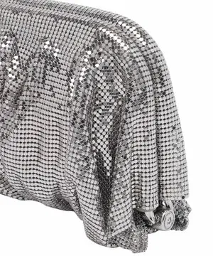 Benedetta Bruzziches Venus La Petite Crystal Clutch Bag - Gray