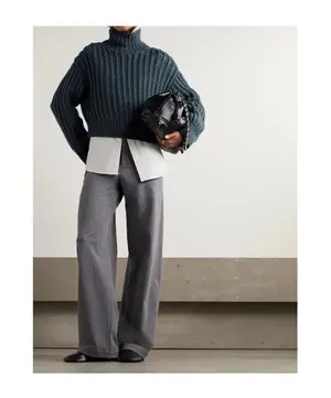 Brunello Cucinelli Long-sleeved High Neck Knitwear