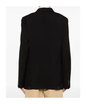 Dries Van Noten Double-breasted Suit Jacket - Black