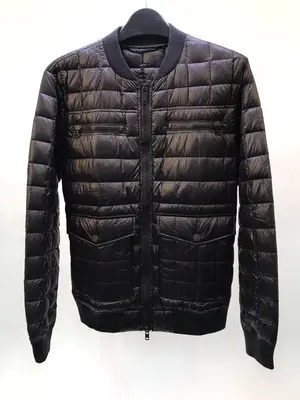 Iceberg Long Sleeve Down Jacket - Black