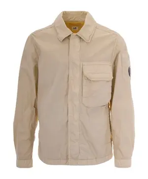 C.P. COMPANY Utility Pocket Shirt - Beige