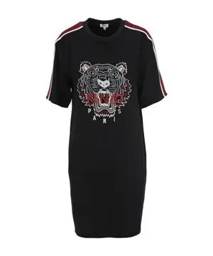 Kenzo Tiger Head Embroidered Dress