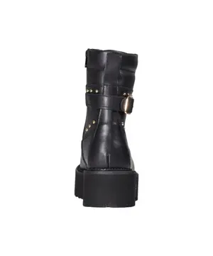 Cult Gaia Round Toe Embellished Ankle Boots