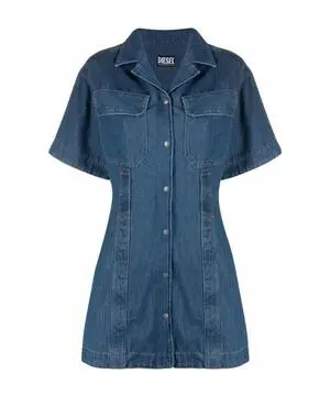 DIESEL® De-amabel-sp Denim Shirt Dress