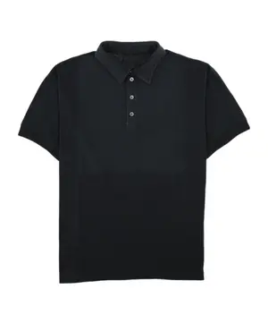 MAISON MARGIELA Short-sleeved Polo Shirt - Black