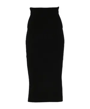 IRO PARIS Ribbed Knit Midi Skirt
