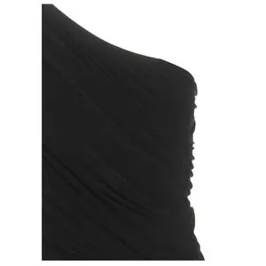 Norma Kamali One-shoulder Crepe Dress