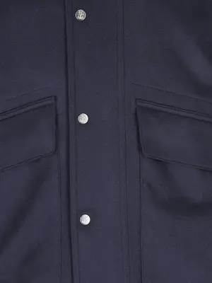 Brunello Cucinelli Lightweight Flannel Parka