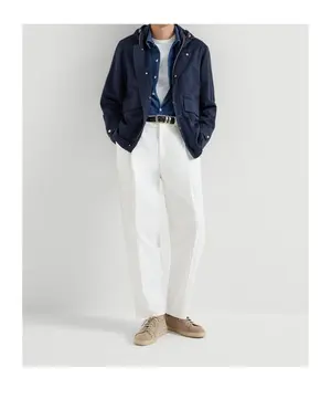 Brunello Cucinelli Lightweight Flannel Parka
