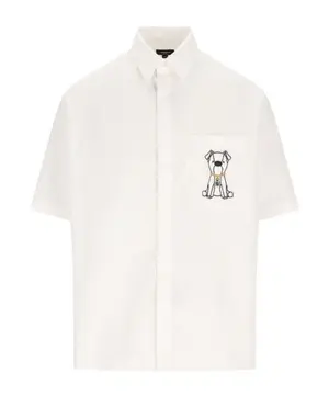 Fendi Embroidered Shirts For Men