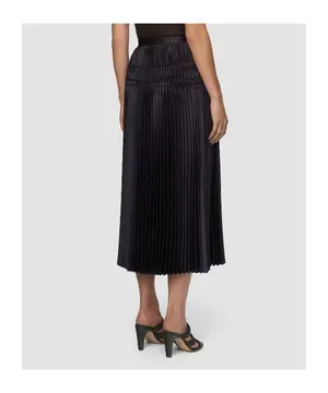 JOSEPH Pleated Maxi Skirt - Brown