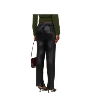 Issey Miyake Pleated Trousers - Black