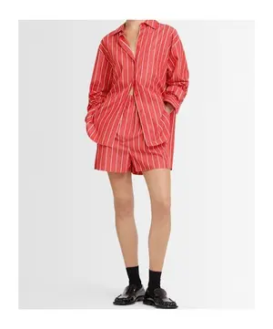 THE FRANKIE SHOP Lui Striped Shorts