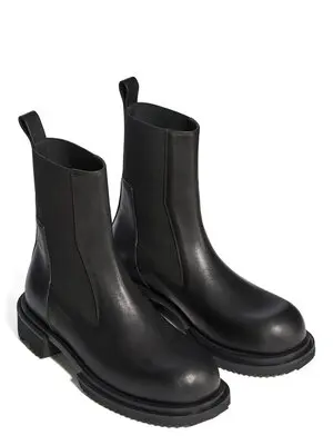 Rick Owens Lug Sole Chelsea Boots - Black