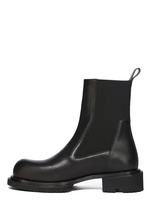 Rick Owens Lug Sole Chelsea Boots - Black