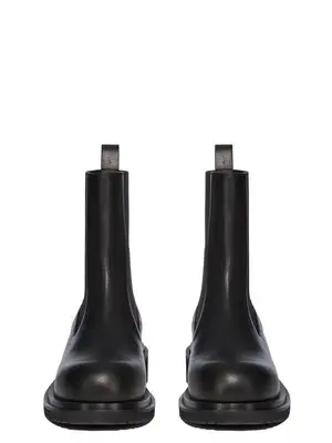 Rick Owens Lug Sole Chelsea Boots - Black