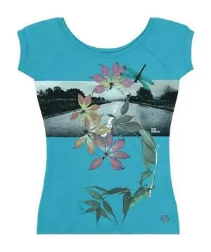 Iceberg Printed T-shirt With Round Neck - No