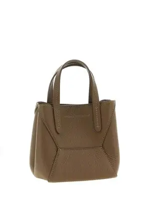 Brunello Cucinelli Duo Mini Top Handle Bag - Green