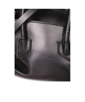 Attico Double-handle Handbag - Black