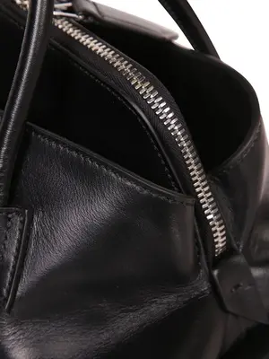Attico Double-handle Handbag - Black