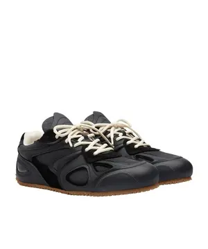 Axel Arigato Panelled Lace-up Low-top Sneakers - Black