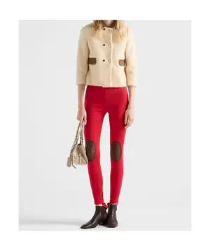 Prada Double-breasted Aspen Jacket - Ivory
