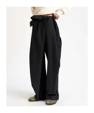 J.W.ANDERSON Fold Over Trousers - Black