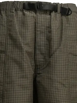 Comme Des Garçons Homme Plaid Cargo Shorts