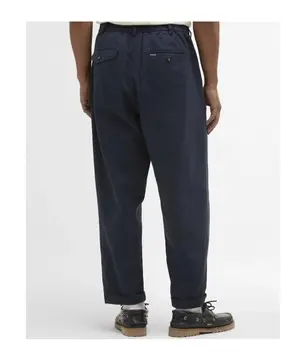 Barbour Cotton Linen Relaxed Trousers