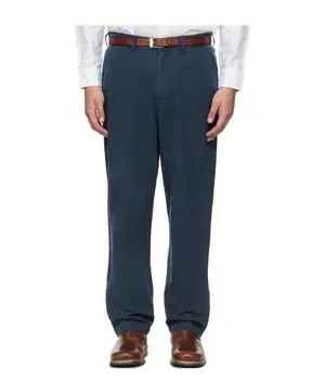 Barbour Cotton Linen Relaxed Trousers