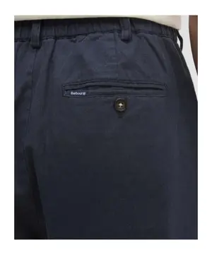 Barbour Cotton Linen Relaxed Trousers