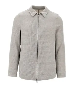 Emporio Armani Long-sleeved Zip-up Jacket