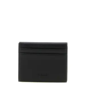 Pinko Buckle-detailed Folded Saddle Wallet - Black