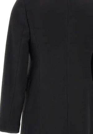 KAOS Classic Buttoned Coat - Black