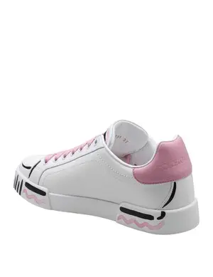 Dolce & Gabbana Lace-up Sneakers With Perforated Details