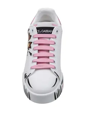 Dolce & Gabbana Lace-up Sneakers With Perforated Details