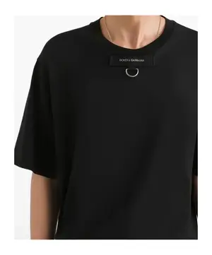 Dolce & Gabbana Dolce Gabbana Logo Patch Crewneck T-shirt